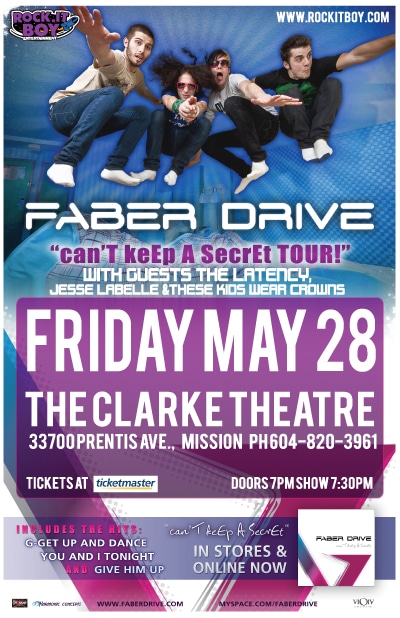 FABERDRIVE_POSTER - Rock.It Boy Entertainment