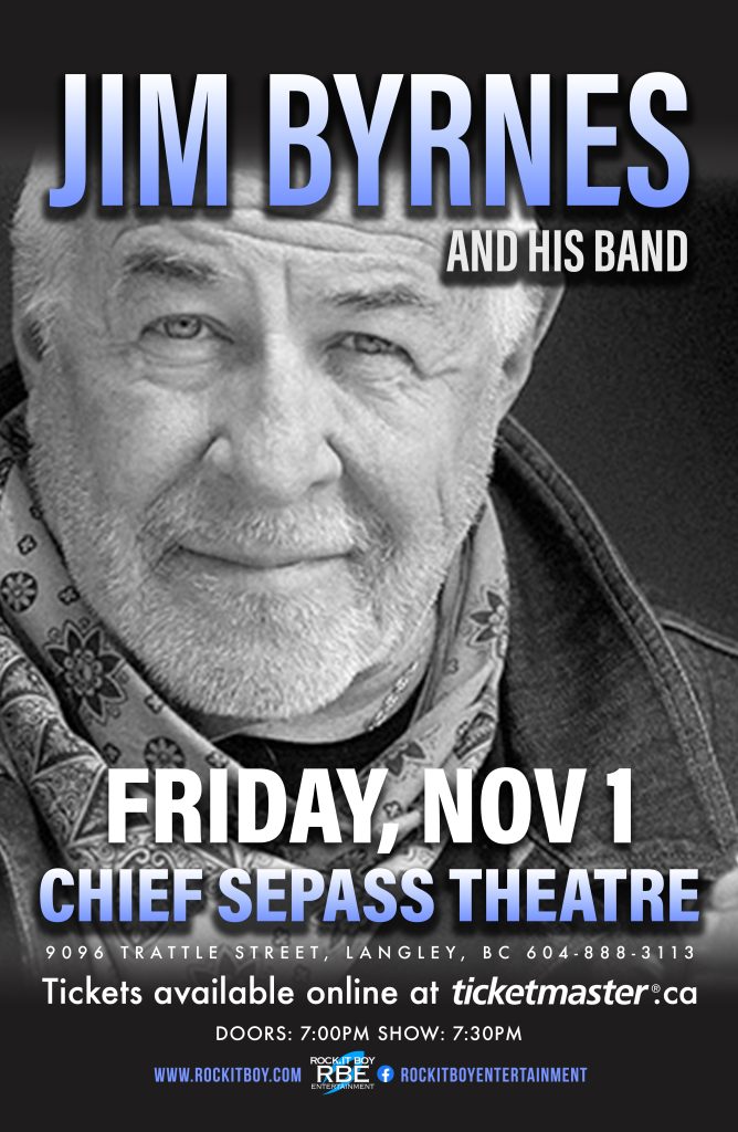 JIM BYRNES AND HIS BAND - Rock.It Boy Entertainment